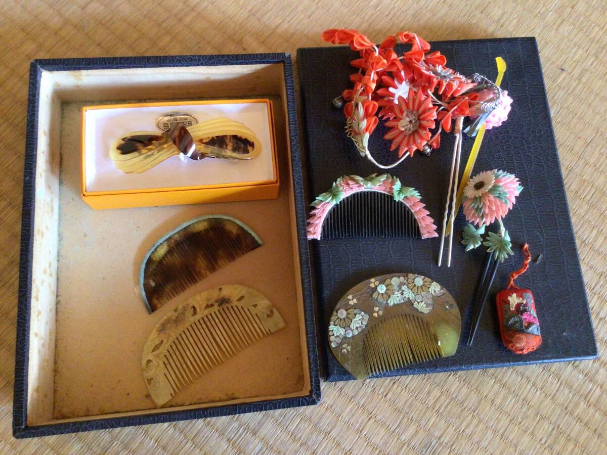 アンティーク：：髪飾り8個 くし 簪(かんざし)｜売買されたオークション情報、yahooの商品情報をアーカイブ公開 - オークファン（aucfan.com）