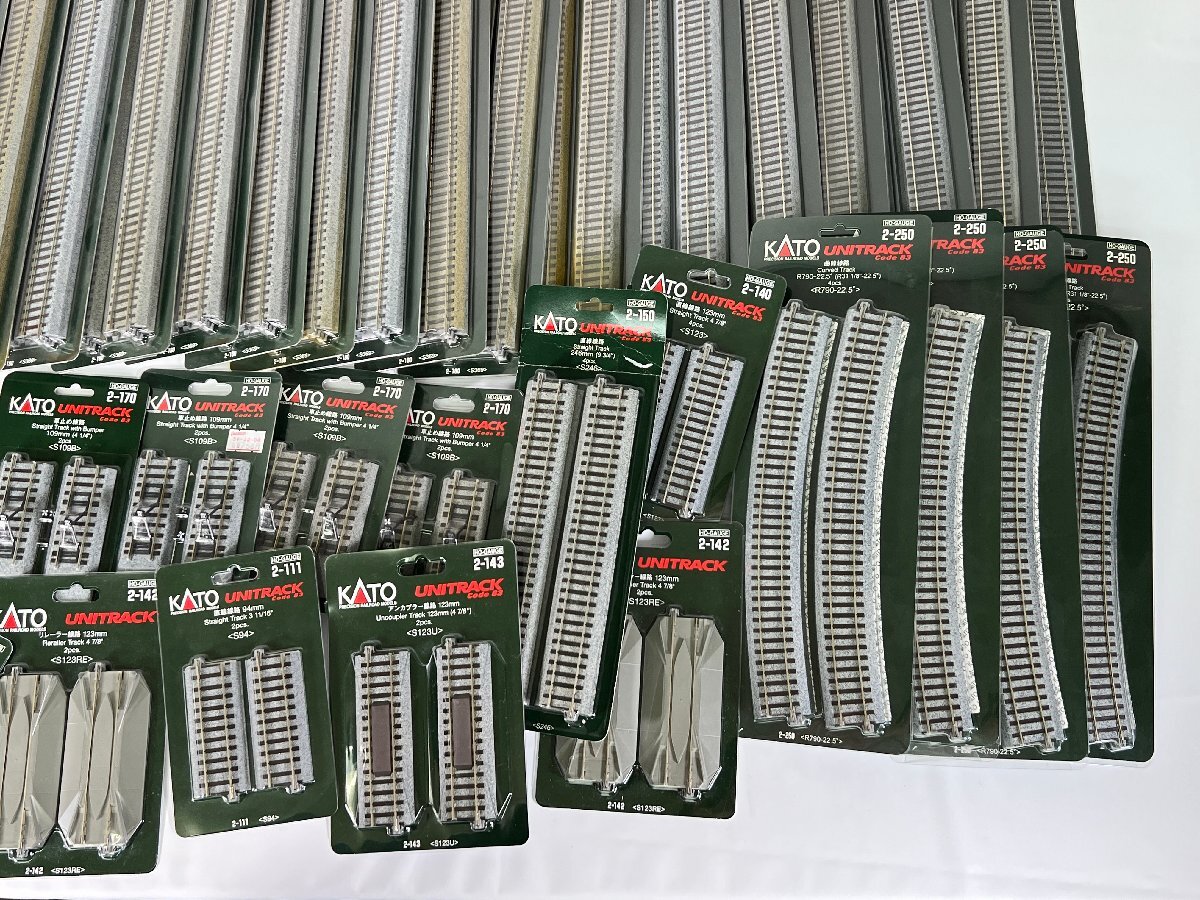 Yahoo!オークション - 9-32 HOゲージ KATO レール 線路 まとめ売り 直...
