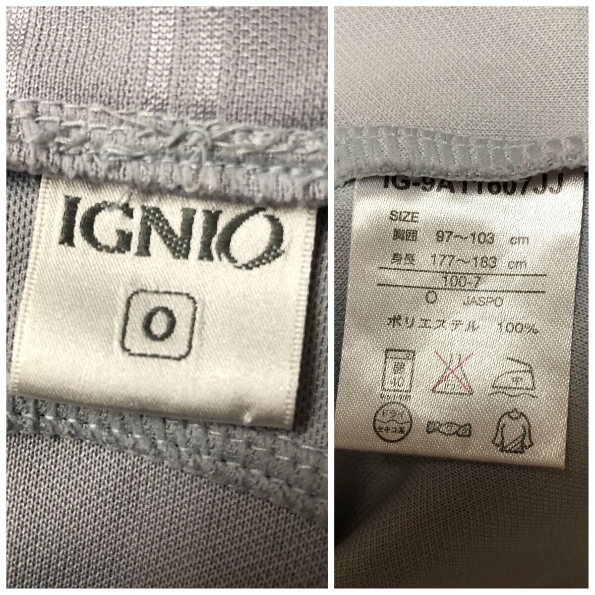 Yahoo!オークション - IGNIO イグニオ メンズO 長袖 ジャージ ジャケッ...