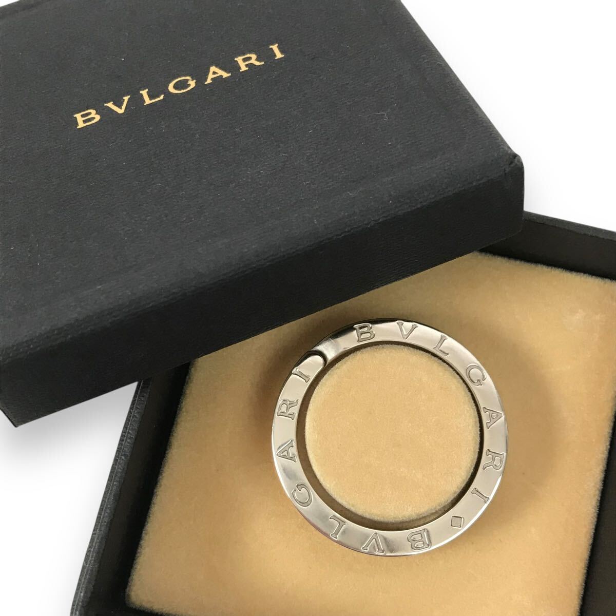Yahoo!オークション - s126 良品 BVLGARI ブルガリ キーホルダー STERL...