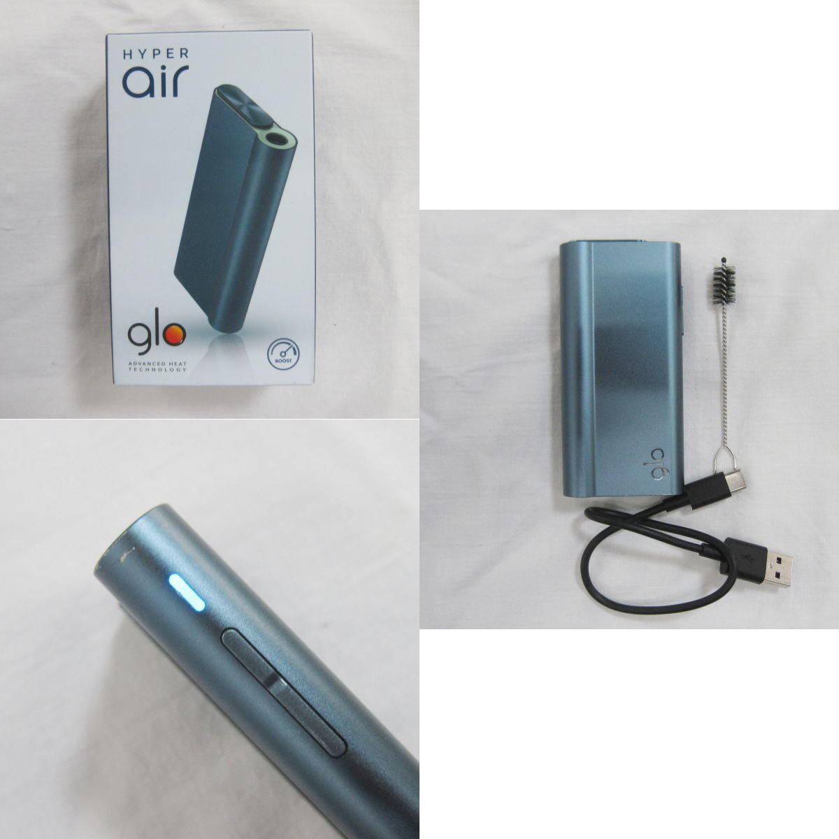 Yahoo!オークション - 電子タバコ glo 「air」「HYPER X2」 グロー US...