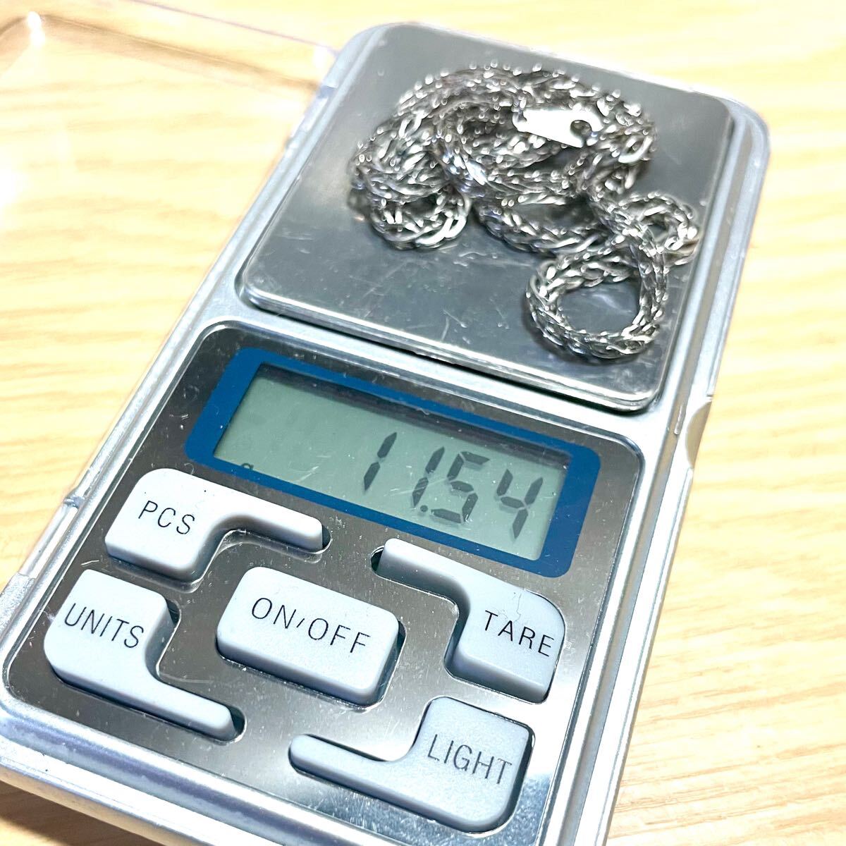 Yahoo!オークション - 1円〜 Pt850 ネックレス プラチナ 約11.54g