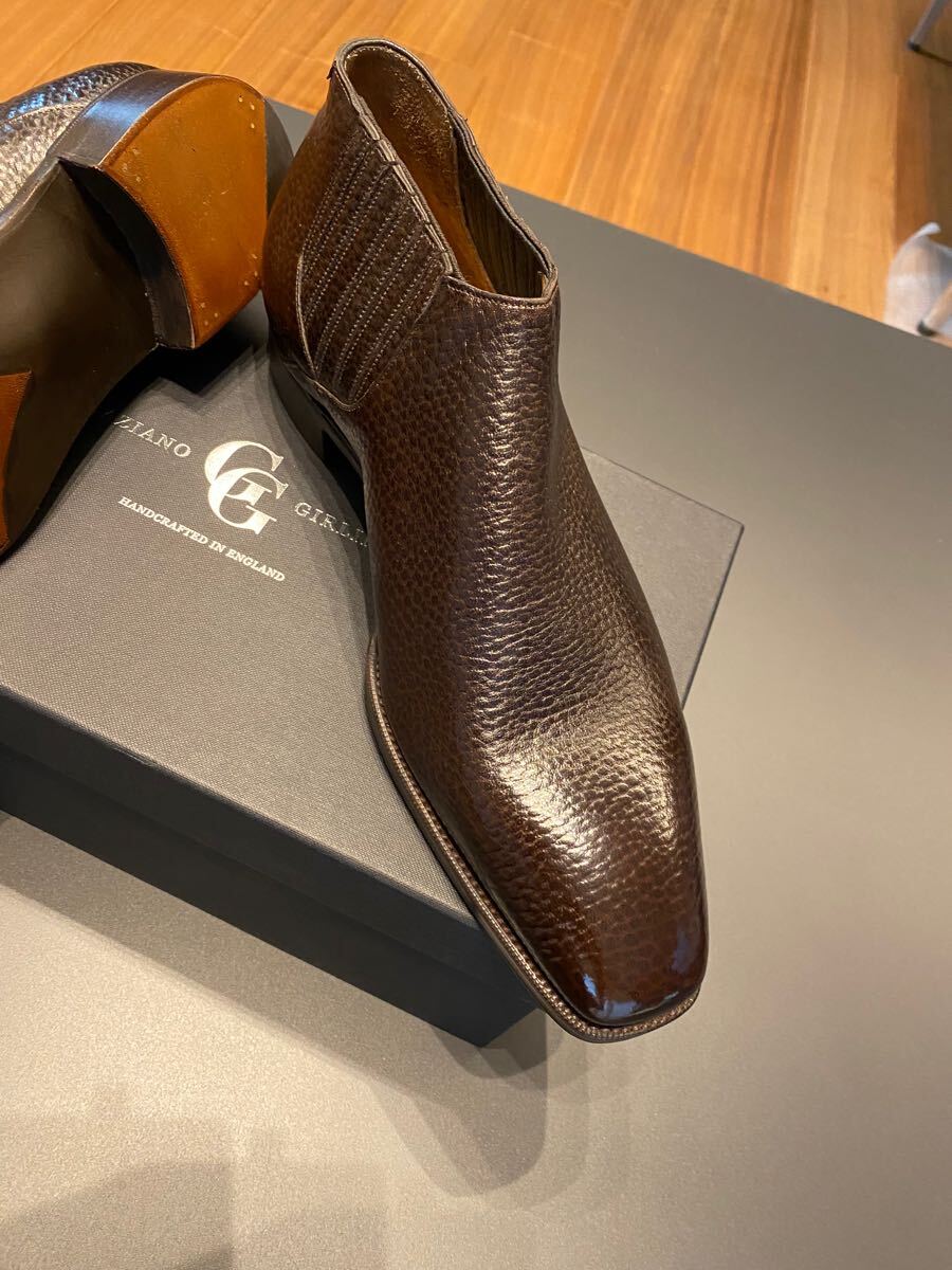 GAZIANO&GIRLING ガジアーノガーリング MONTAND TG73 BROWN ENGLISH GRAIN 8E(26.0cm)｜売買されたオークション情報、yahooの商品情報を ...
