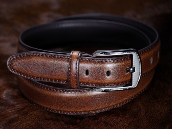 Yahoo!オークション - セレクト出品 DT-113A 本革 ダークブラウン シン...