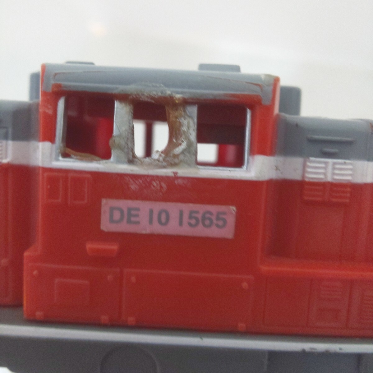 Yahoo!オークション - ジャンク プラレール DE10 1565 後方車両 ディー...