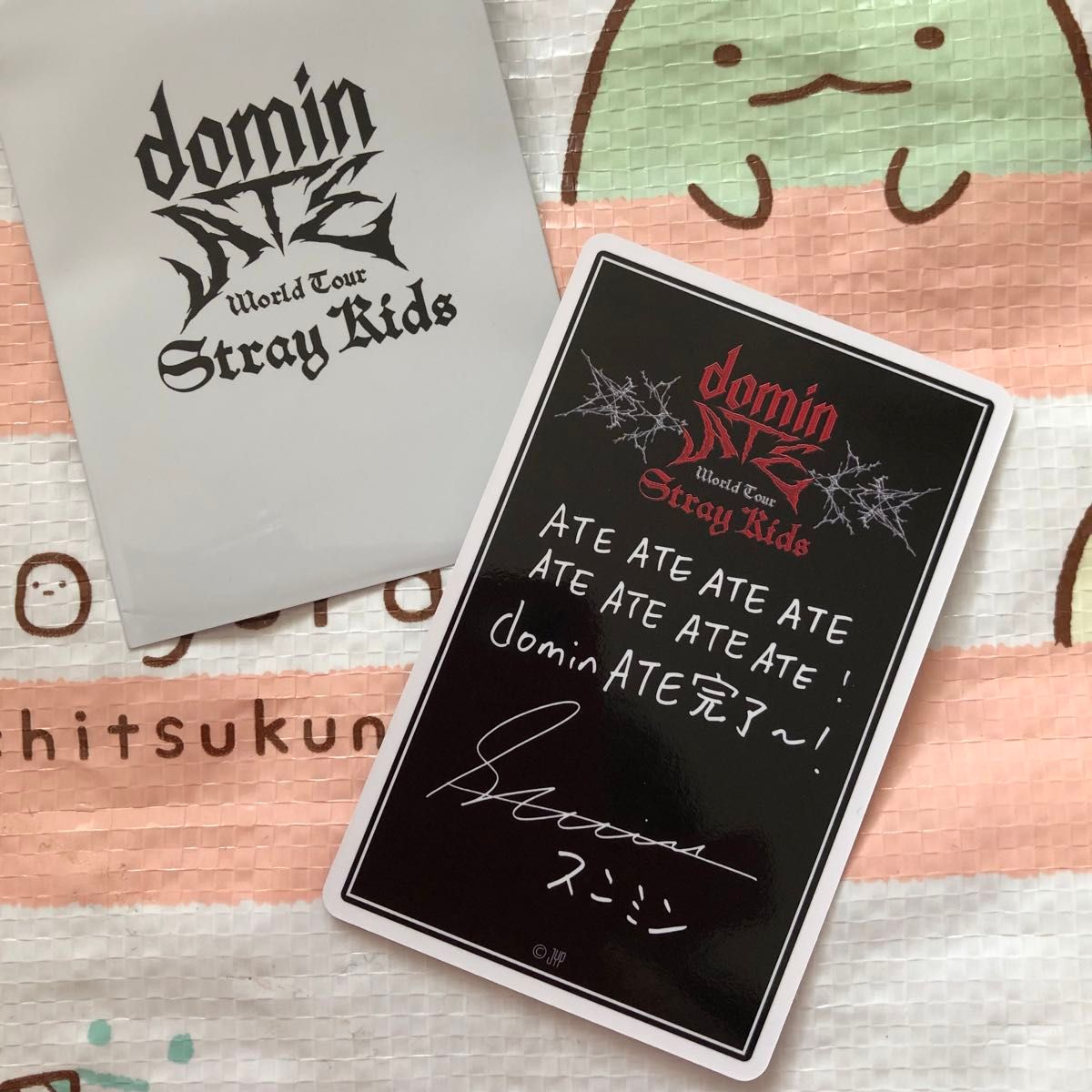 未使用】Stray Kids スキズ SKZOO うちわキーホルダー スンミン 未使用】Stray Kids スキズ SKZOO うちわキーホルダー スンミン
