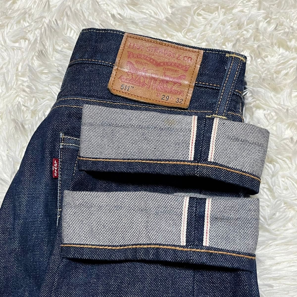 入手困難 Levi's リーバイス 511 赤耳 W29 米国製 ホワイト 入手困難 Levi's リーバイス 511 赤耳 W29 米国製 ホワイト