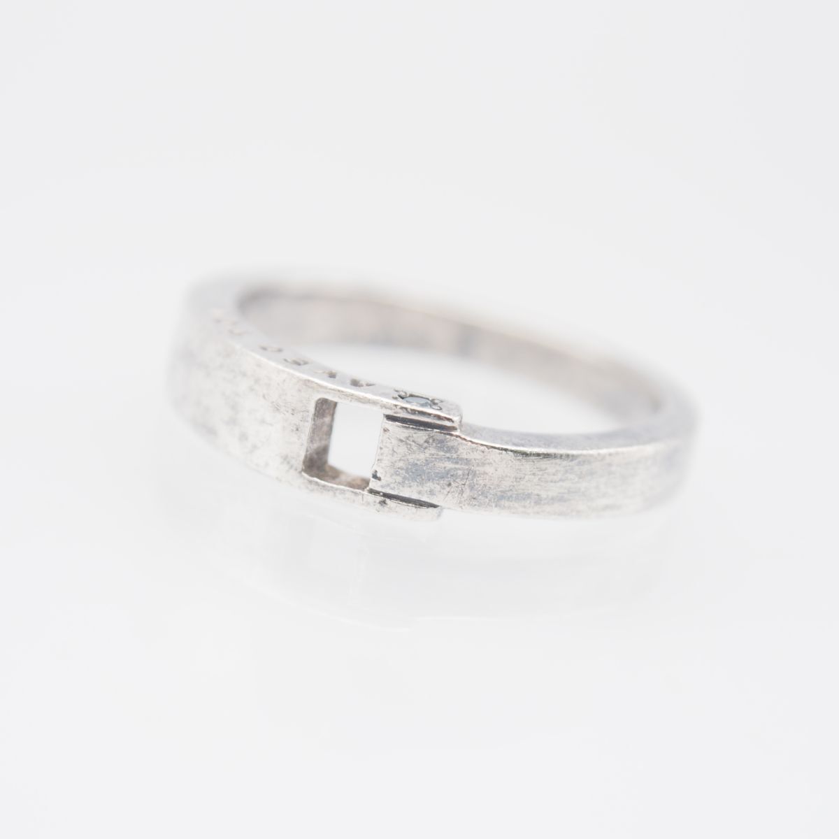 Yahoo!オークション - A781 THE KISS ザ・キッス SILVER刻印 リング ブ...