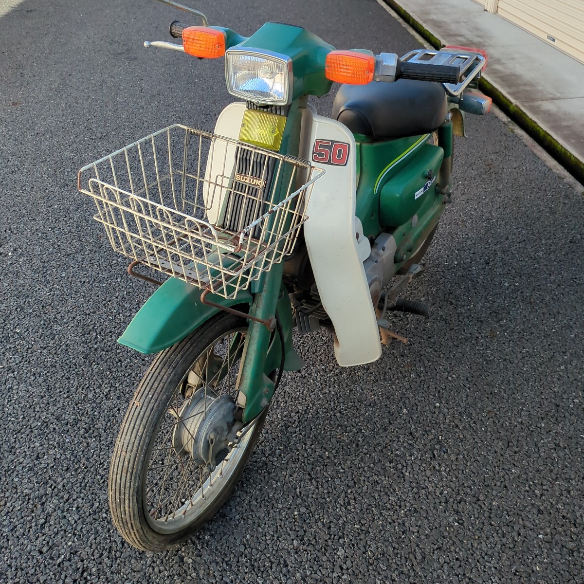 Yahoo!オークション - 岐阜県発 スズキ バーディ50 FR50 行灯 2スト 不...