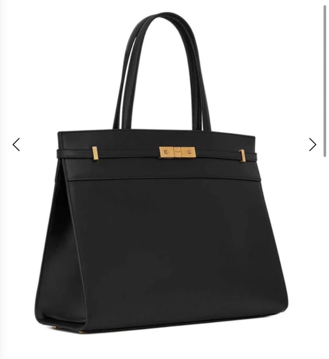 希少 SAINT LAURENT マンハッタン ラージ ブラック トートバッグ 希少 SAINT LAURENT マンハッタン ラージ ブラック トートバッグ