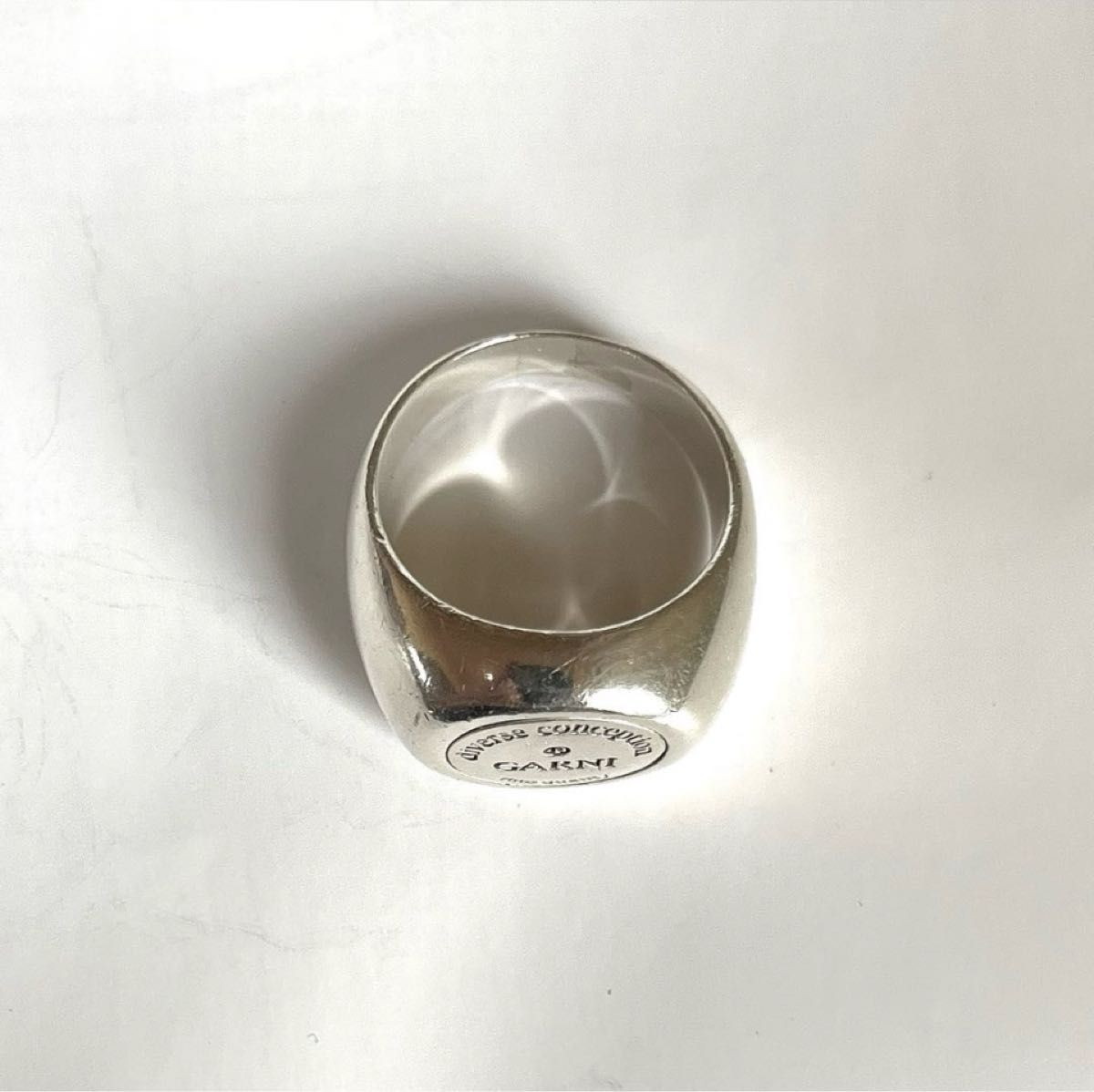 GARNIガルニ シグネットSILVER リング 約25号位|Yahoo!フリマ GARNIガルニ シグネットSILVER リング 約25号位|Yahoo!フリマ