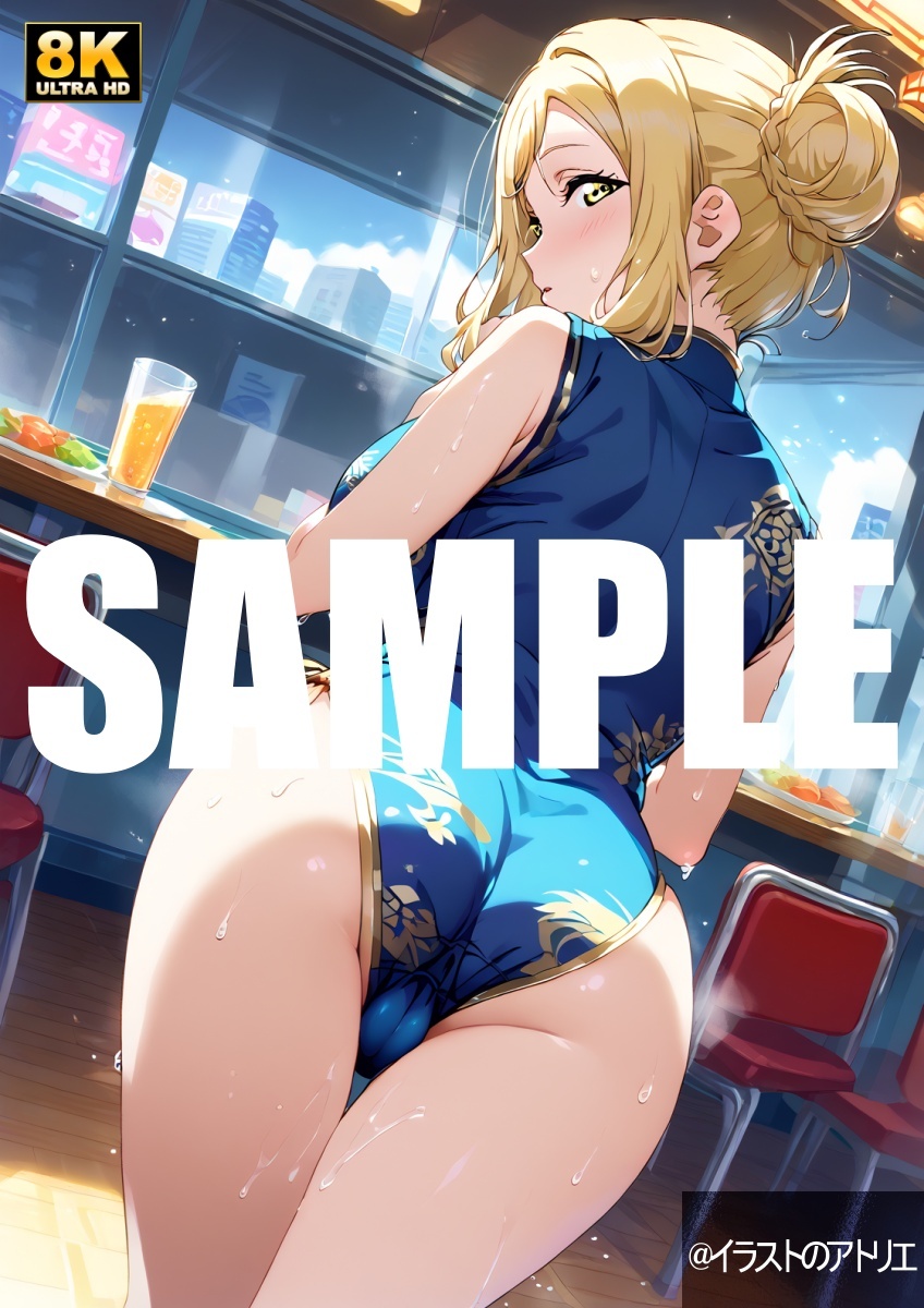 Yahoo!オークション - 1107492 小原 鞠莉 ラブライブ 同人 ポスター A4...