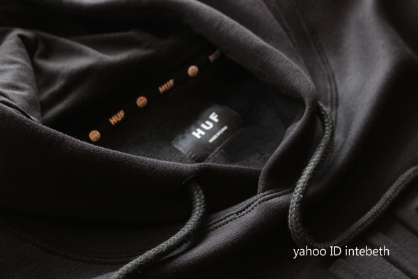 Yahoo!オークション - 新品 HUF スエット パーカー XXL 黒 メンズ XL~X...