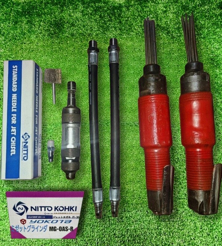 Yahoo!オークション - 日東工器 NITTO ジェットタガネ 本体 2台 JT-20 ...