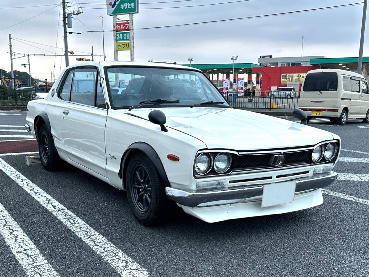 Yahoo!オークション - 昭和46年式 日産 KGC10スカイライン ハコスカ 20...