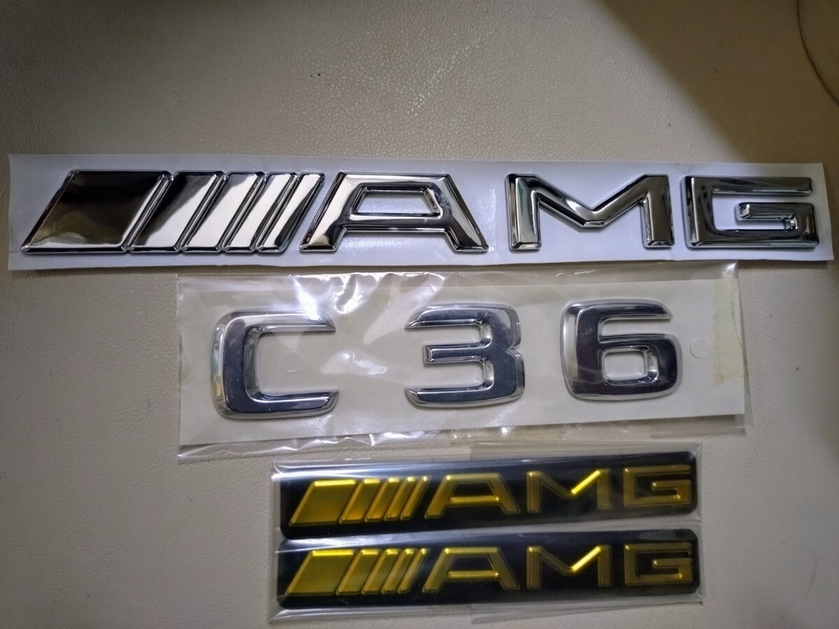 Yahoo!オークション - メルセデスベンツ エンブレム いろいろ AMG C36