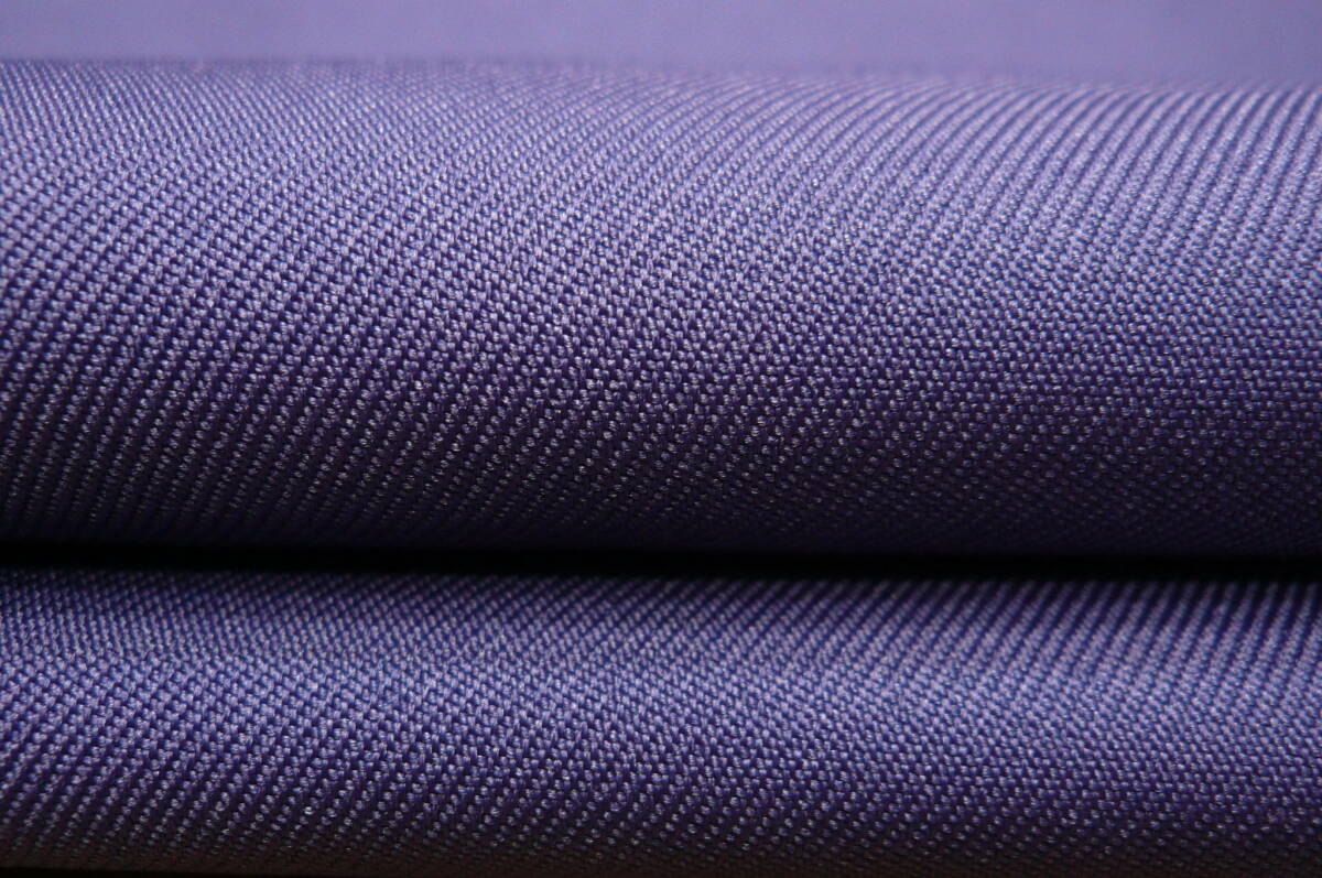 Yahoo!オークション - c234・ポリエステル100%・紫5m・無地・綾織・微...