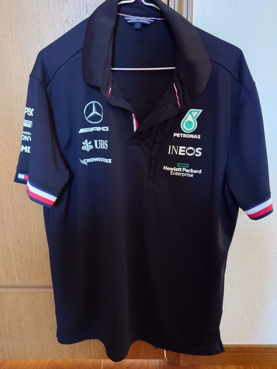 2021 メルセデスAMG F1 支給品 ポロシャツ トミーヒルフィガー 2021 メルセデスAMG F1 支給品 ポロシャツ トミーヒルフィガー
