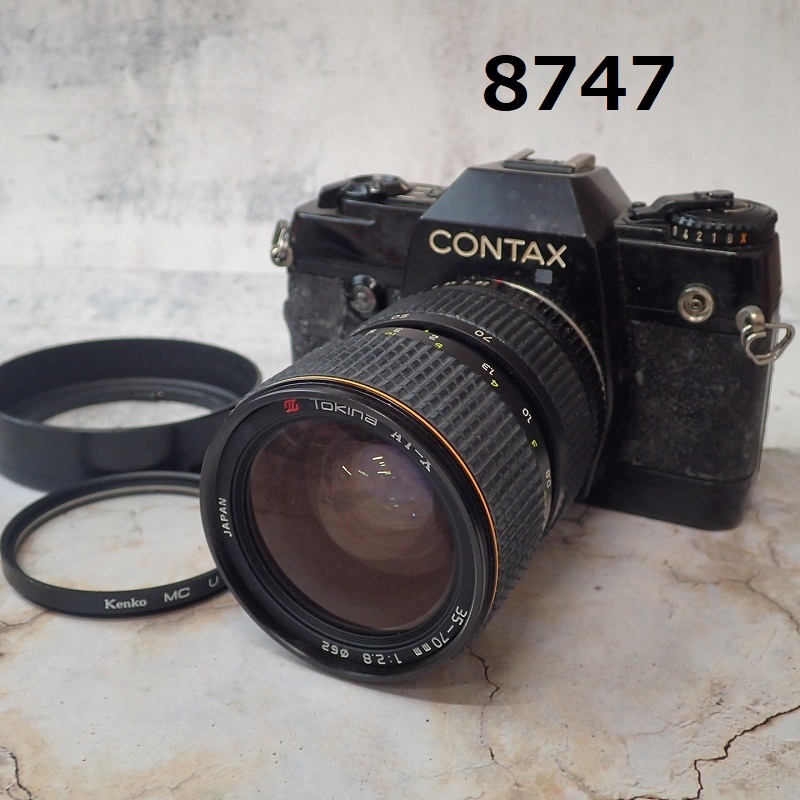 Yahoo!オークション - FK-8747 CONTAX 137 MA Quartz マニュアルフォ...
