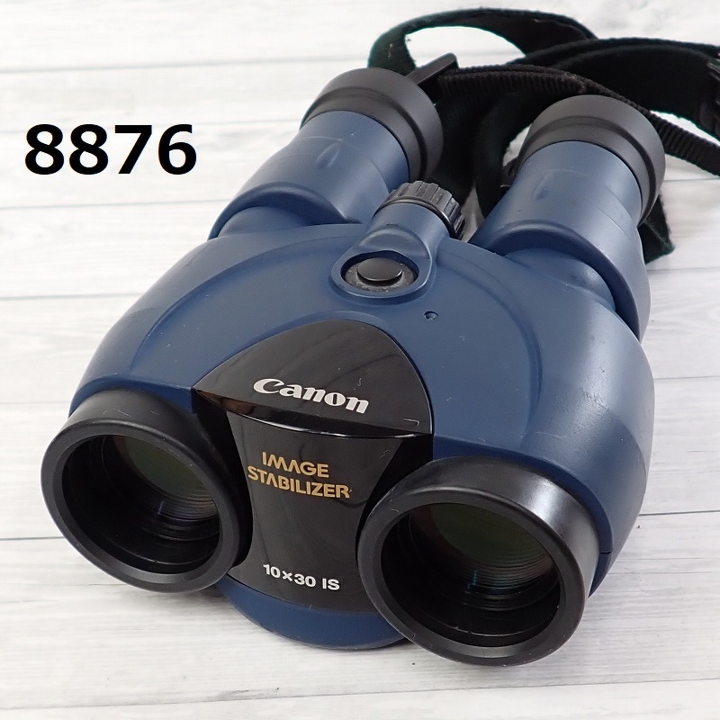 Yahoo!オークション - FK-8876 Canon 双眼鏡 10×30 is 通電OK 視界ク...