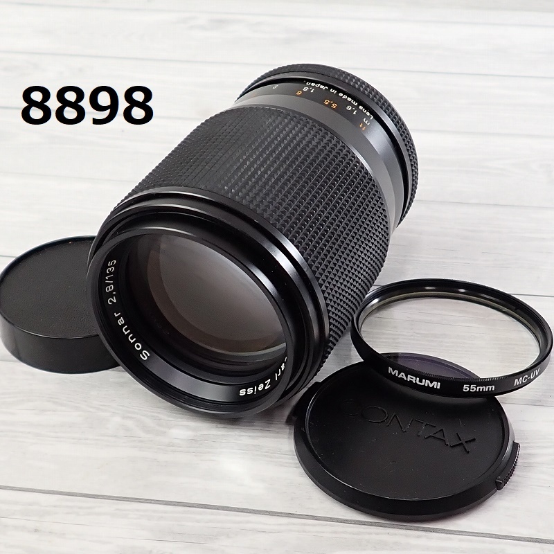 Yahoo!オークション - FK-8898 Carl Zeiss Sonnar 2.8/135 T CONTAX 2...