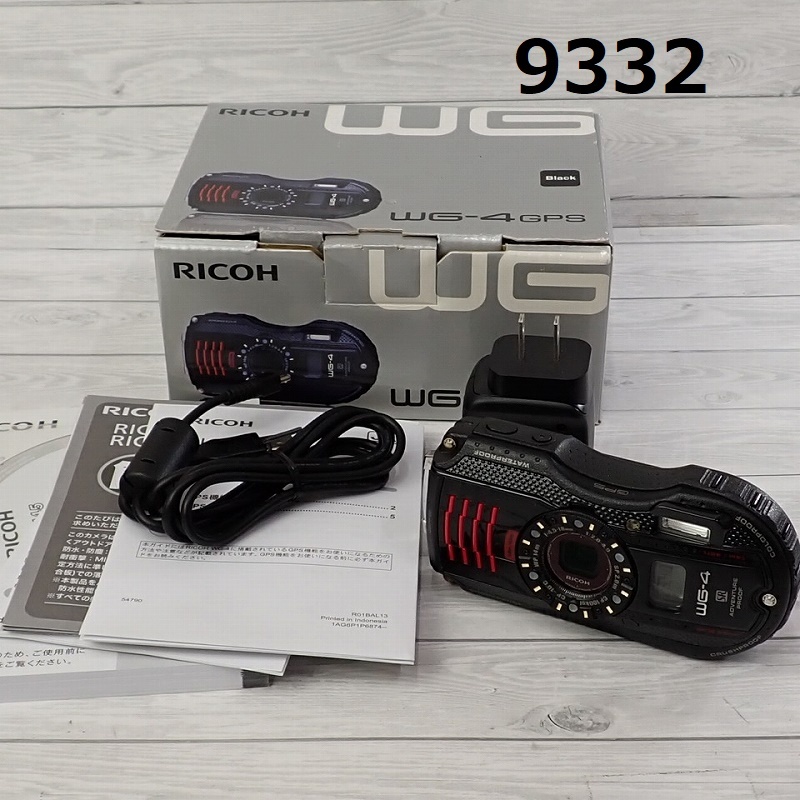 Yahoo!オークション - FK-9332 RICOH WG-4 コンデジ 簡易動作OK 20241...