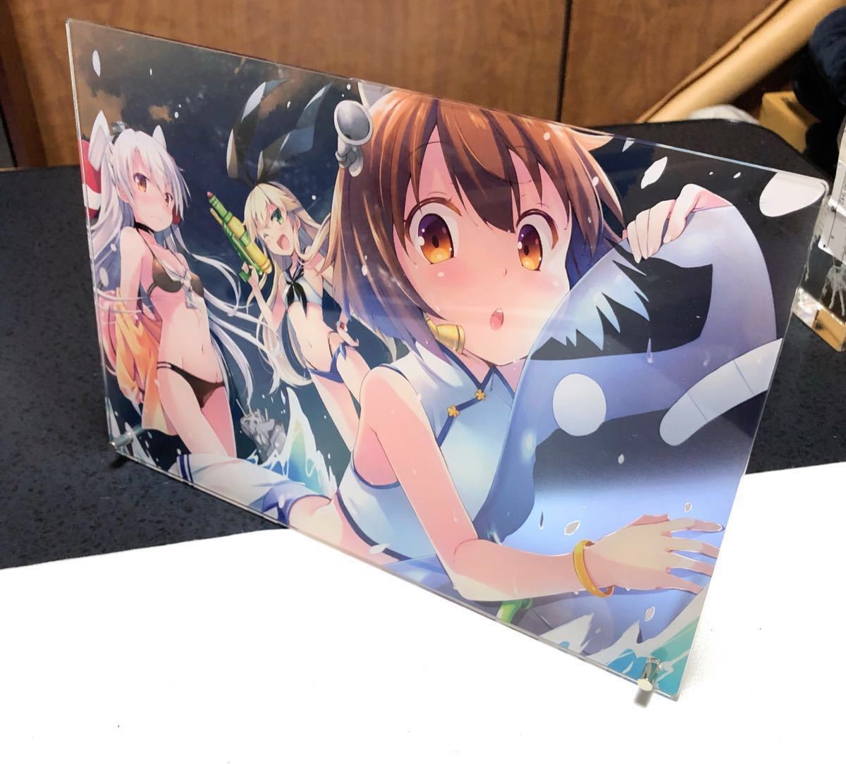 Yahoo オークション 艦隊これくしょん 水着 A4アクリルボード 雪風