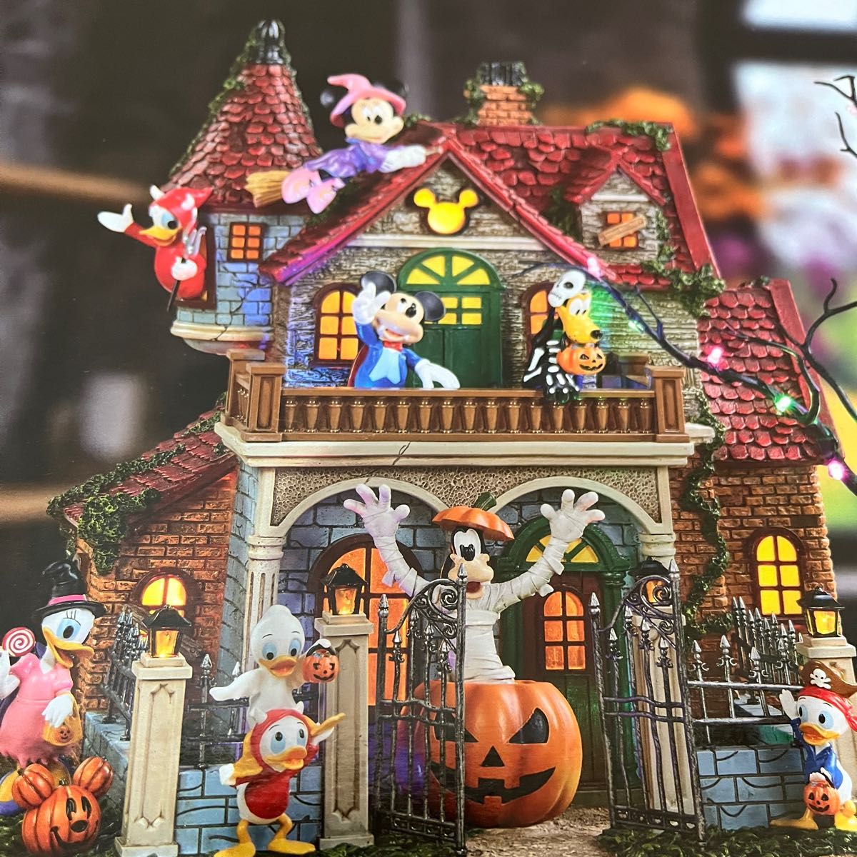 コストコ ディズニー ハロウィン ハウス フィギュア 置き物 コストコ ディズニー ハロウィン ハウス フィギュア 置き物
