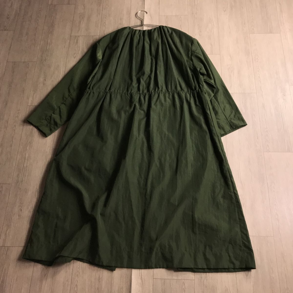 Yahoo!オークション - 100円スタート VIANTE ナイロンコート ノーカラ...