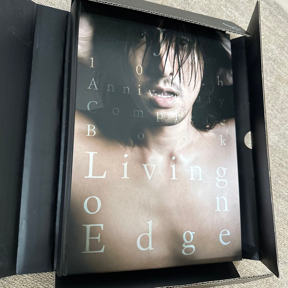 FC限定直筆サイン入りJ Living on Edge LUNA SEA 小野瀬潤 FC限定直筆サイン入りJ Living on Edge LUNA SEA 小野瀬潤