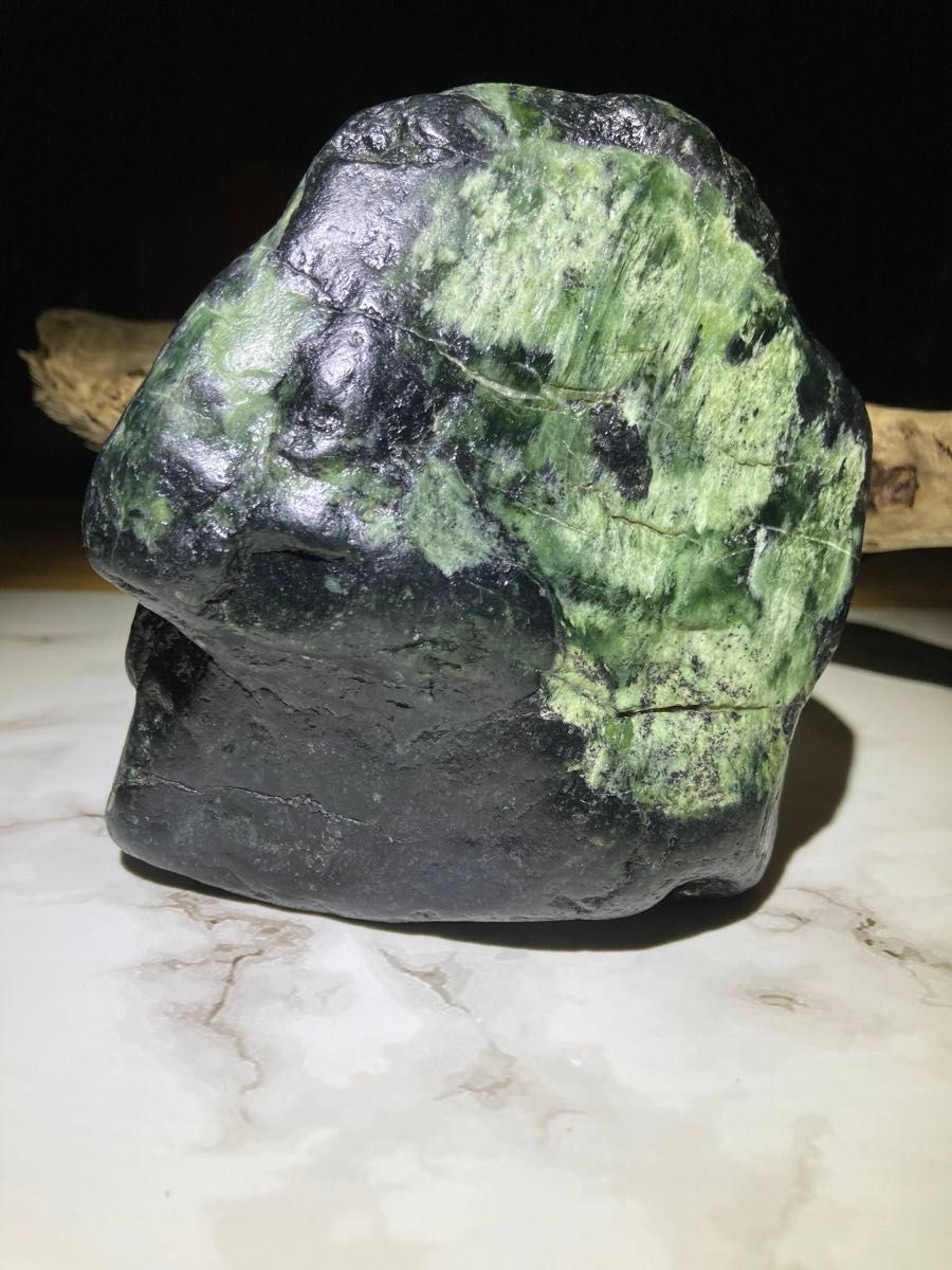 長崎産 蛇紋石 12cm/12cm/6cm 天然石 観賞用 置物 標本 長崎産 蛇紋石 12cm/12cm/6cm 天然石 観賞用 置物 標本