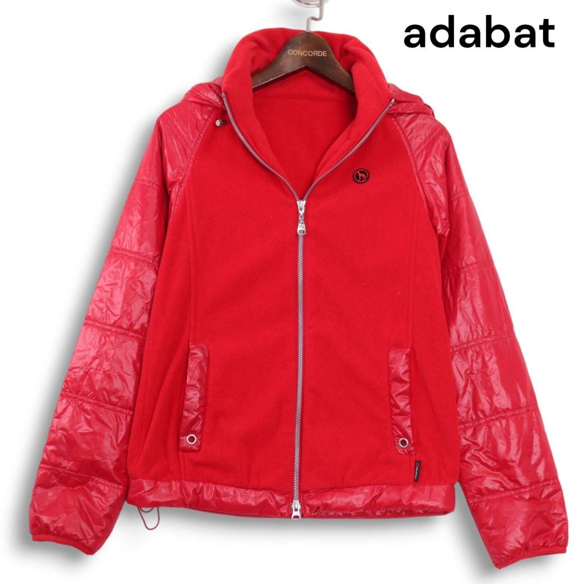 Yahoo!オークション - adabat アダバット ゴルフ 秋冬 フリース切替 フ...