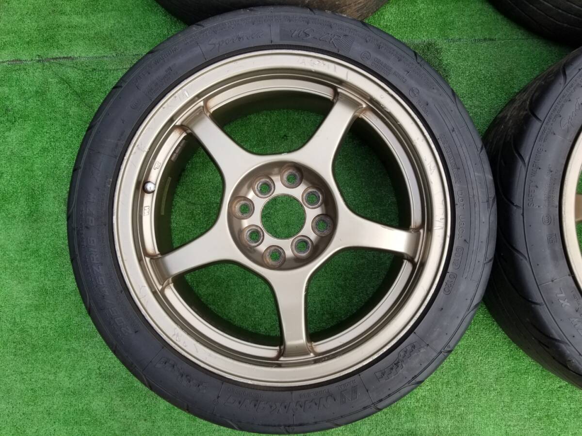 Yahoo!オークション - A-TECH FINAL SPEED 16×7J +20 100/114.3 4穴 2...