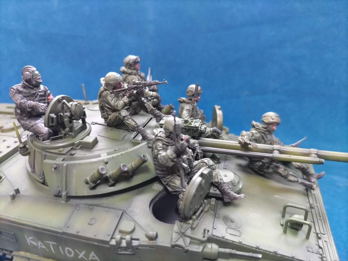 ロシア軍 1/35 BMP3 現用ロシア兵7体 ライブレジン トランペッターウクライナT90 T72 T80 BTRタミヤライブレジン(完成品)｜売買されたオークション情報、yahooの商品 ...