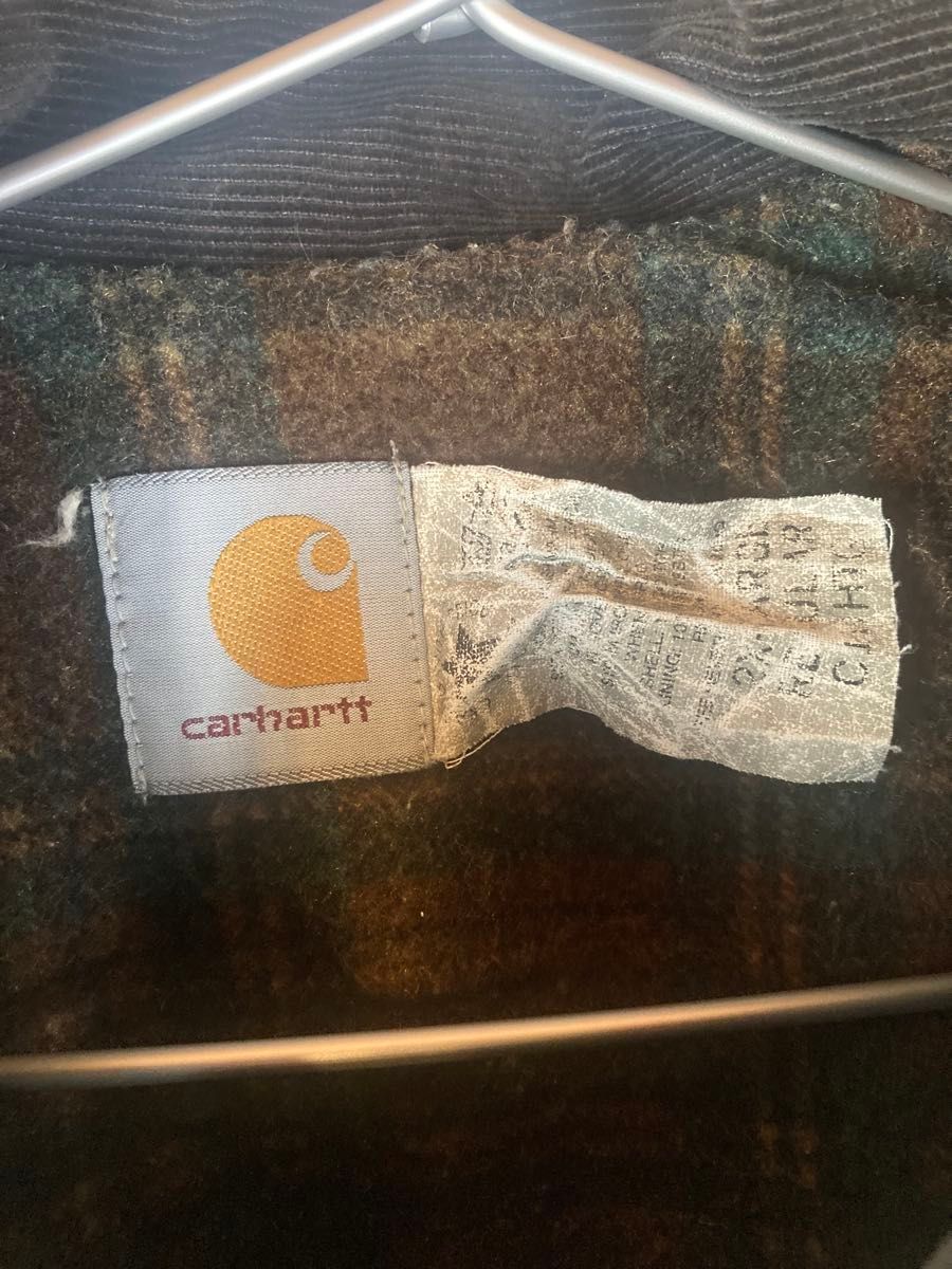 CARHARTT】カーハート 星タグ ダックコート USA製 希少グリーン CARHARTT】カーハート 星タグ ダックコート USA製 希少グリーン