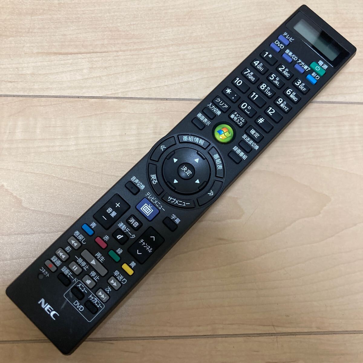 NEC 853-410163-601-A RXT9000-1313EC 地デジ対応PC用リモコン VW770/HS6 VW770/GS6 VN770/F VW770/WG6R等 VN770系 ...