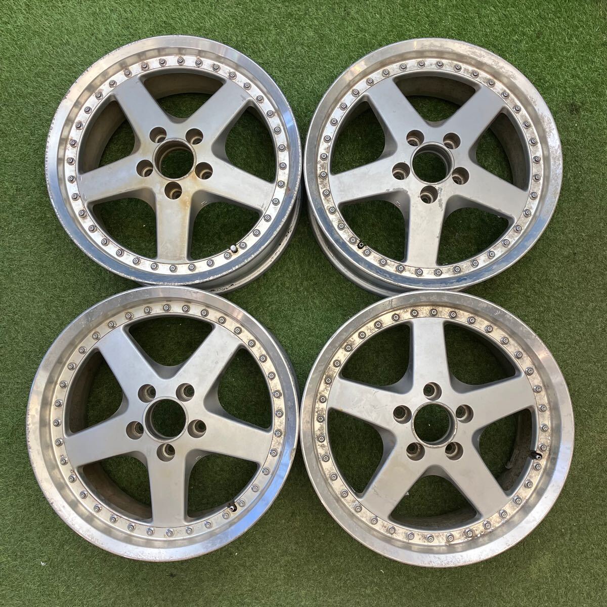 0449 17インチ 8.0JJ 9.0JJ WORK Equip ワーク エクイップ 17×8.0JJ +47 / 17×9.0JJ +47 PCD114.3 5穴 ハブ径73 4本(社外品 ...