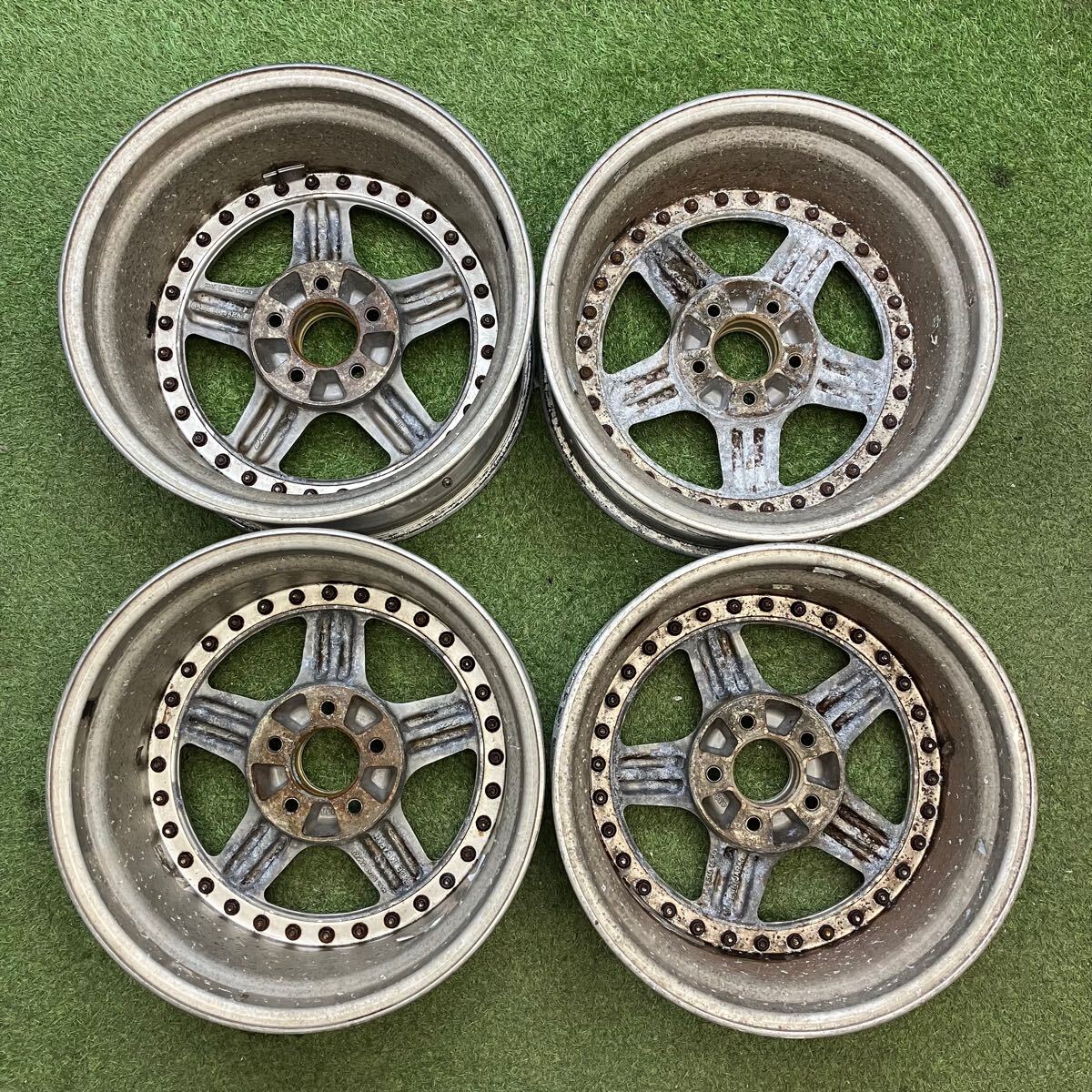 Yahoo!オークション - 【0478】17インチ 8.0JJ 9.0JJ WORK Equip ワー...