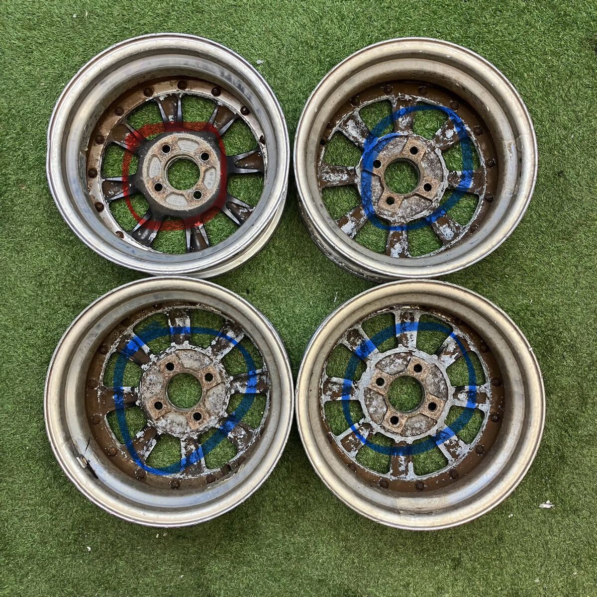 Yahoo!オークション - 【0504】 8スポーク 14インチ 6.0JJ SPEED STAR ...