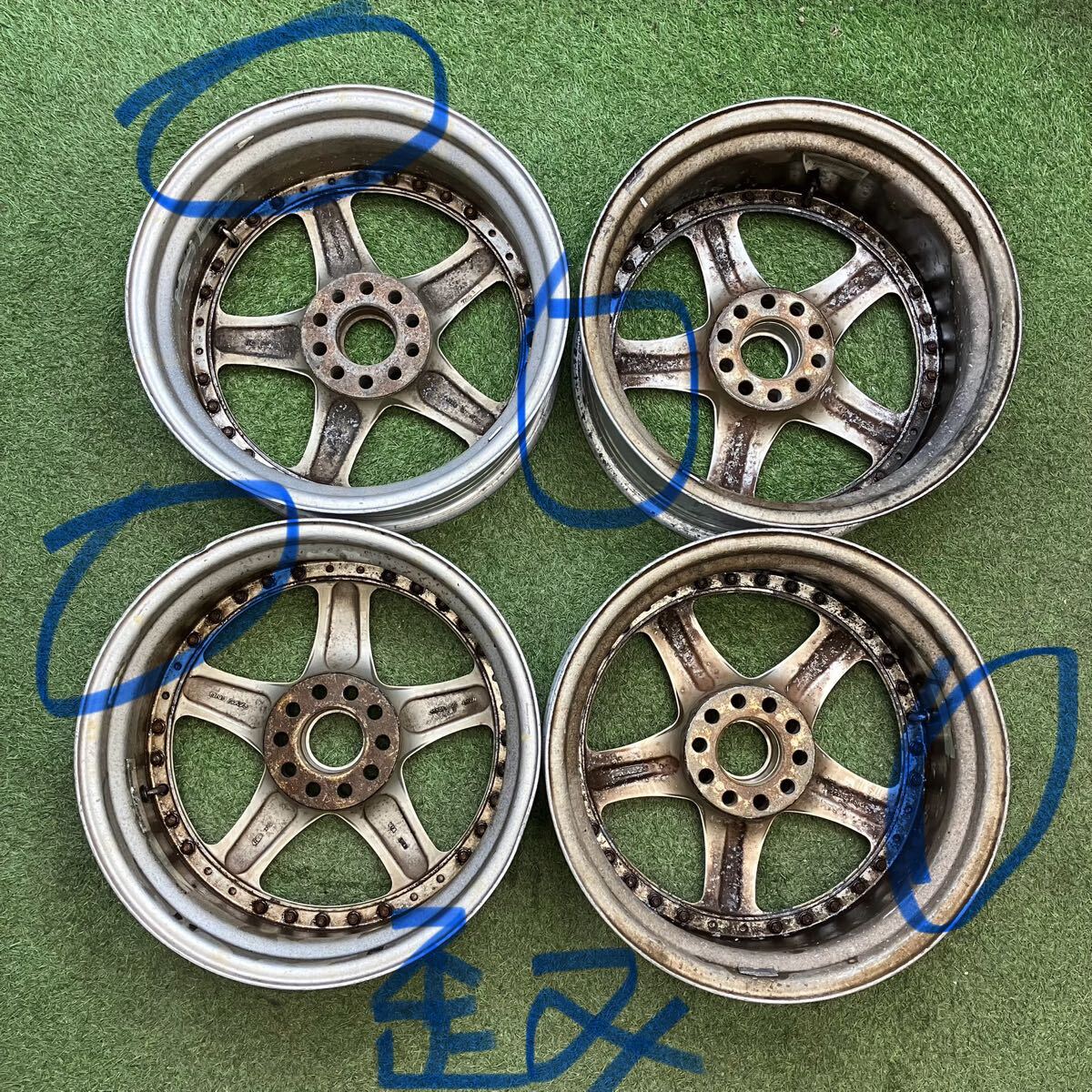 Yahoo!オークション - 【0514】17インチ 7.0JJ 8.0JJ RAYS VOLK RACING...