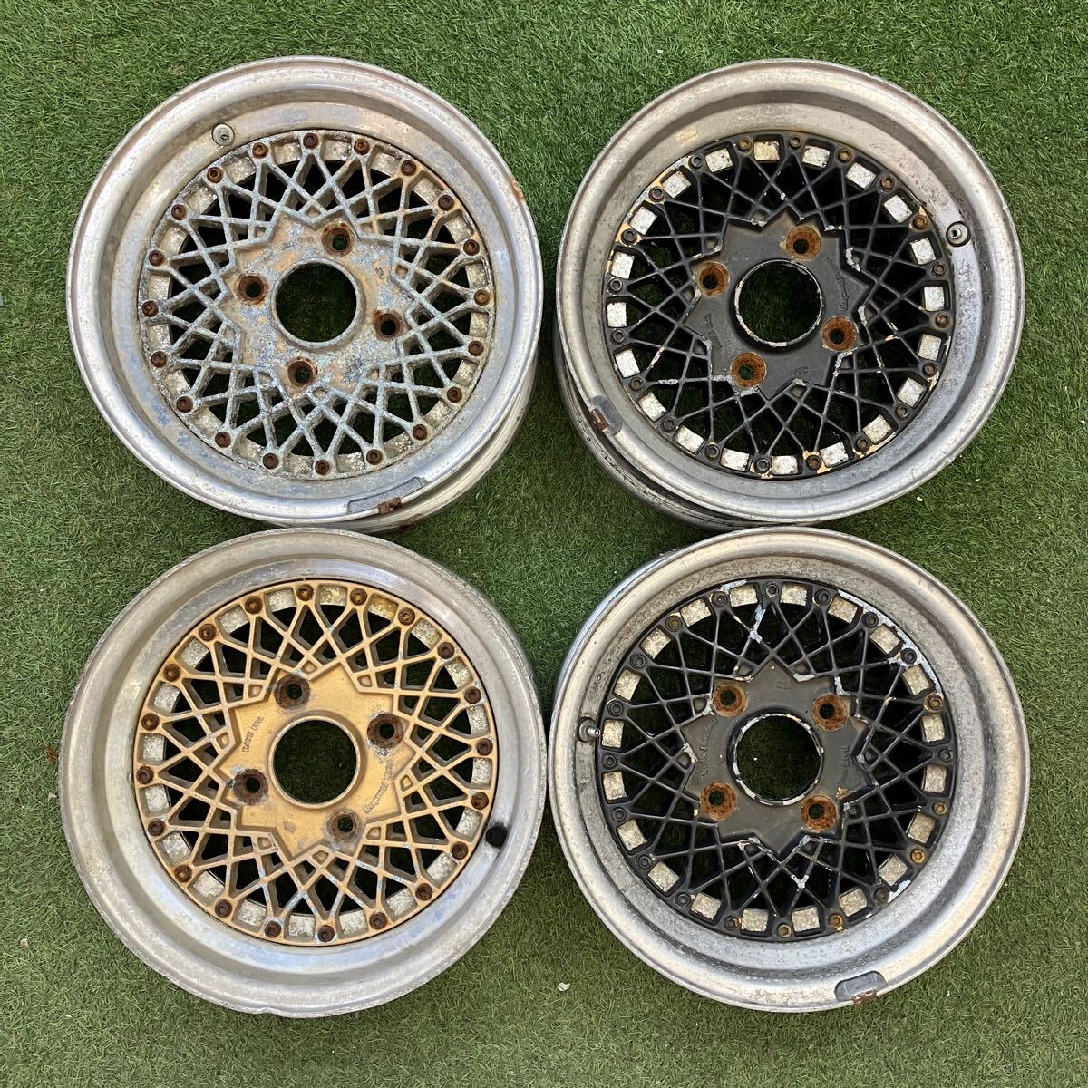 Yahoo!オークション - 【0547】 深リム 旧車 13インチ 6.0J RAYS VOLK ...