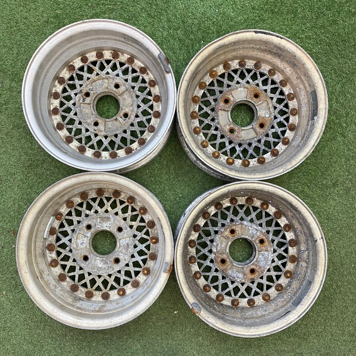 Yahoo!オークション - 【0547】 深リム 旧車 13インチ 6.0J RAYS VOLK ...