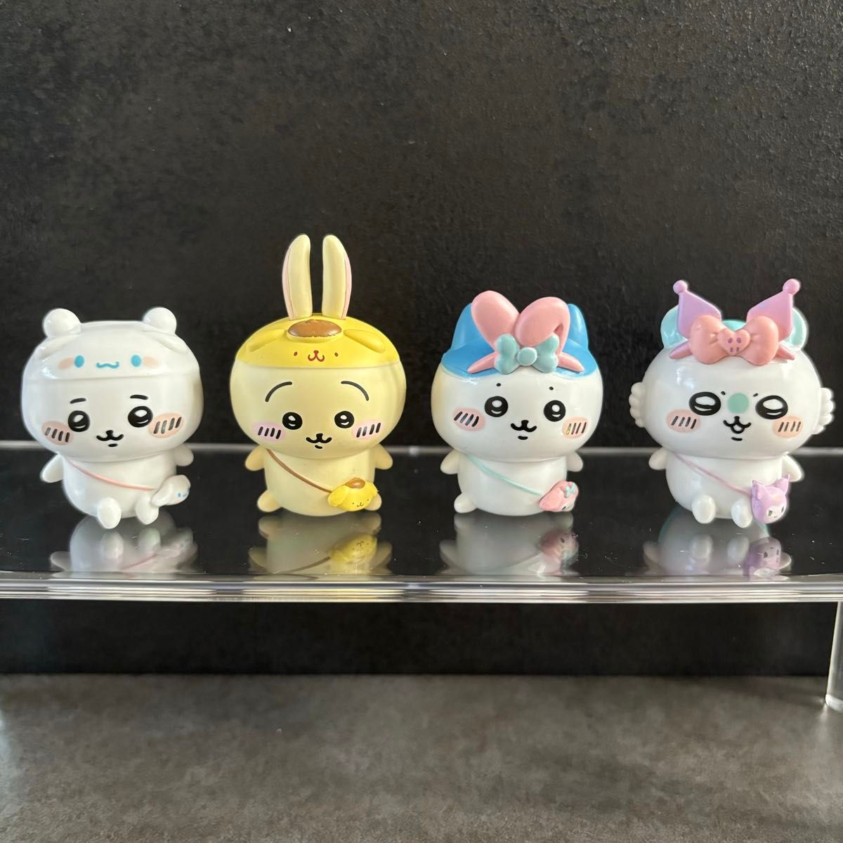 ちいかわ×サンリオキャラクターズシークレットマスコット 4種 ちいかわ×サンリオキャラクターズシークレットマスコット 4種