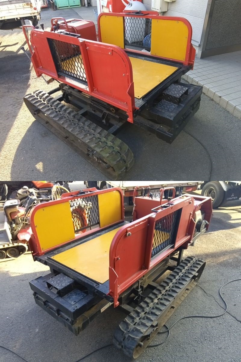 山形発 ノザワ CF2-20H 果樹作業台車 高所作業者 難有 エンジン始動OK 引取限定 売切(運搬車、トレーラー)｜売買されたオークション情報、yahooの商品情報をアーカイブ公開 ...