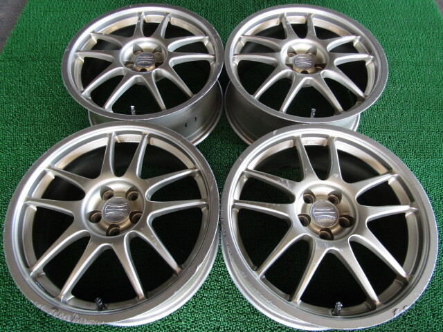 Yahoo!オークション - D4828 WORK エモーション WAE FORGED 17インチ 7...