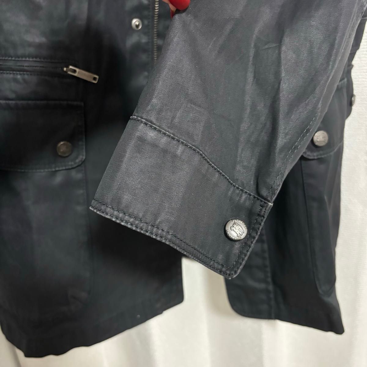 BURBERRY バーバリー ワックス コットン オイルドジャケット M BURBERRY バーバリー ワックス コットン オイルドジャケット M