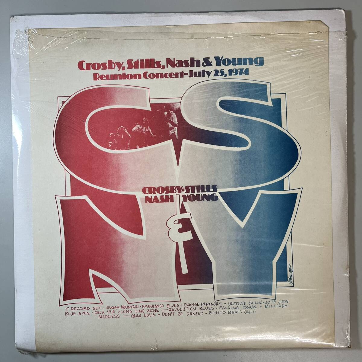 Yahoo!オークション - 53853 Crosby Stills Nash & Young / CSN&Y 1974...
