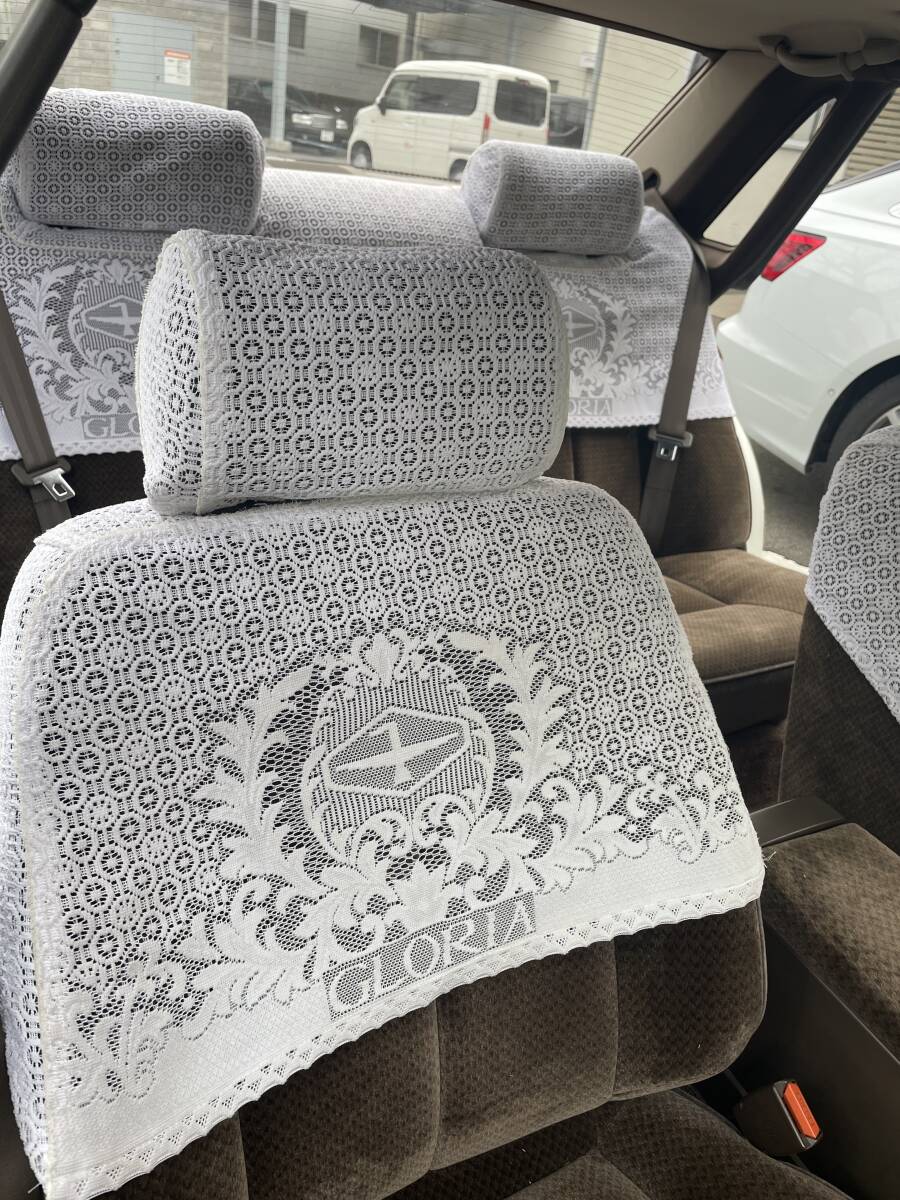 Yahoo!オークション - 希少3枠白金ツートン Y31前期 日産グロリア 4HT...