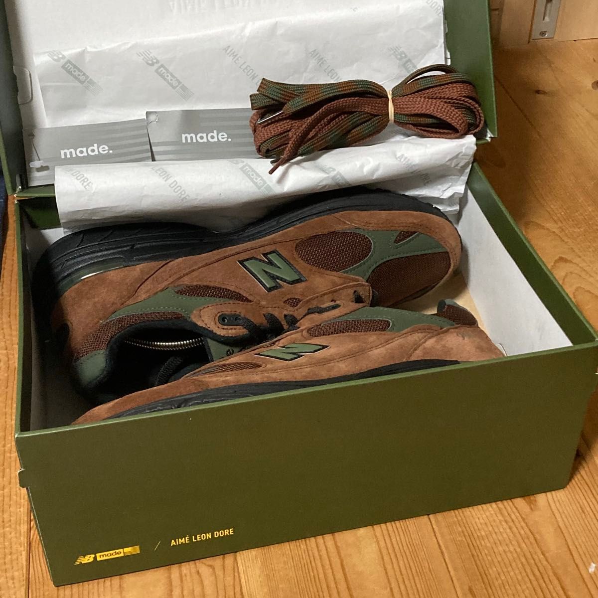 美品 NEW BALANCE ニューバランス USA 993 エメ レオン ドレ 美品 NEW BALANCE ニューバランス USA 993 エメ レオン ドレ