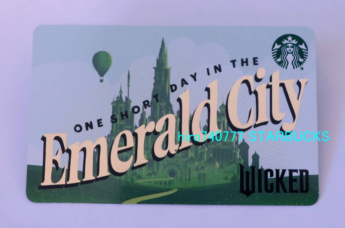 Yahoo オークション スターバックス・カード・紙製 Wicked・ウィキッ